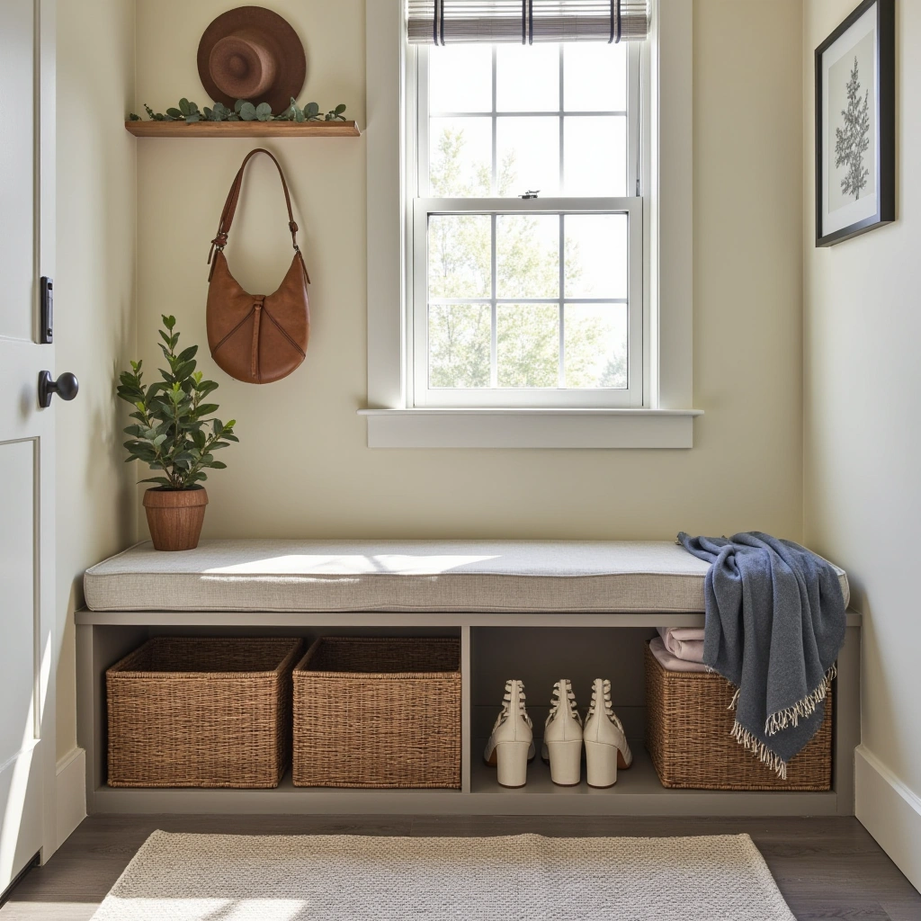 15 Entryway Basket Storage Ideas - Havnorly